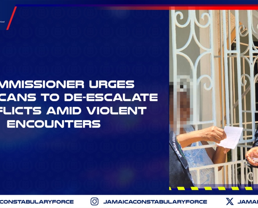JCF ANNOUNCES LEADERSHIP CHANGES - Jamaica Constabulary Force
